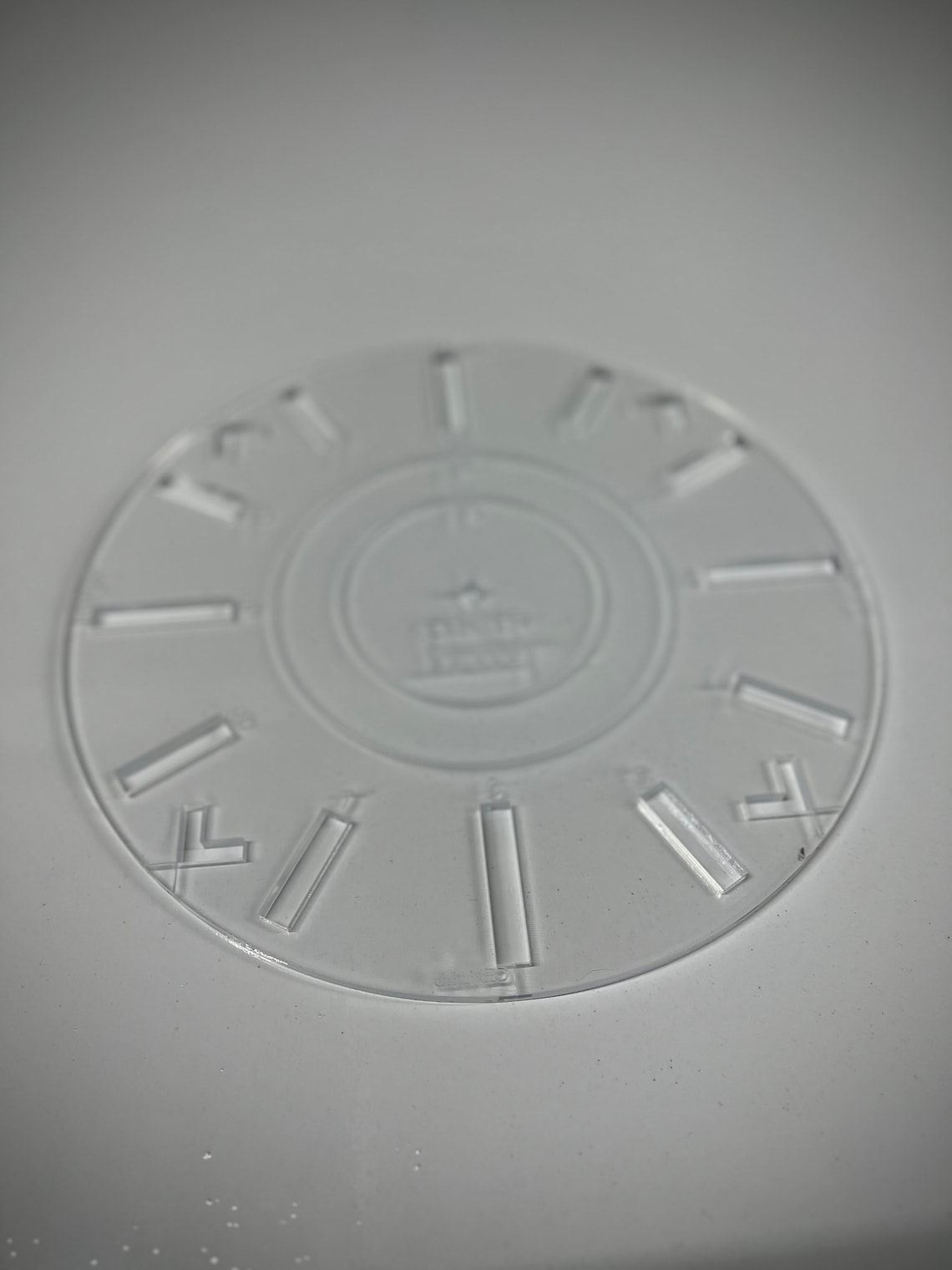 18 Round Clock Layout/ Router Template - Etsy