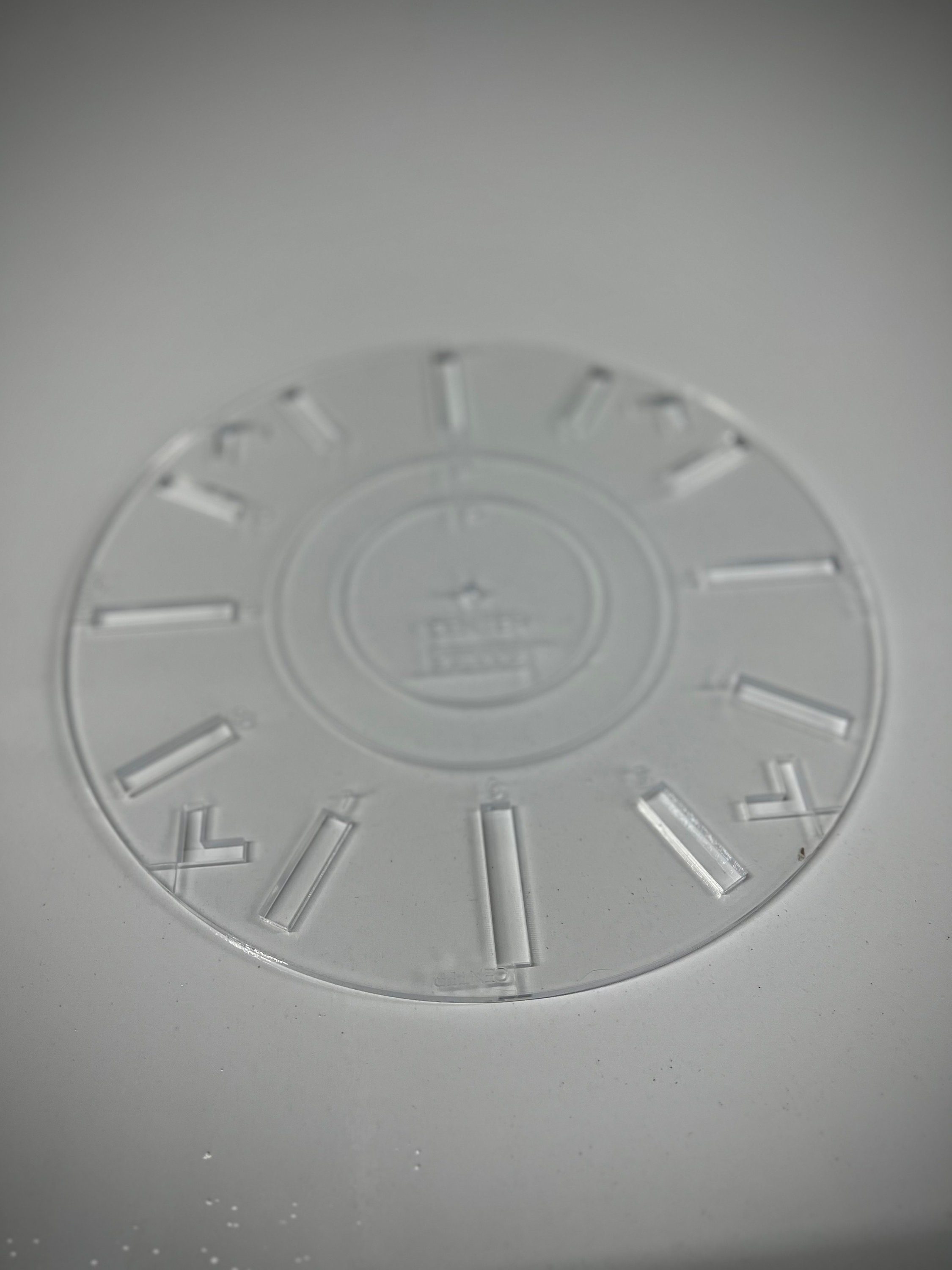 18 Round Clock Layout/ Router Template - Etsy