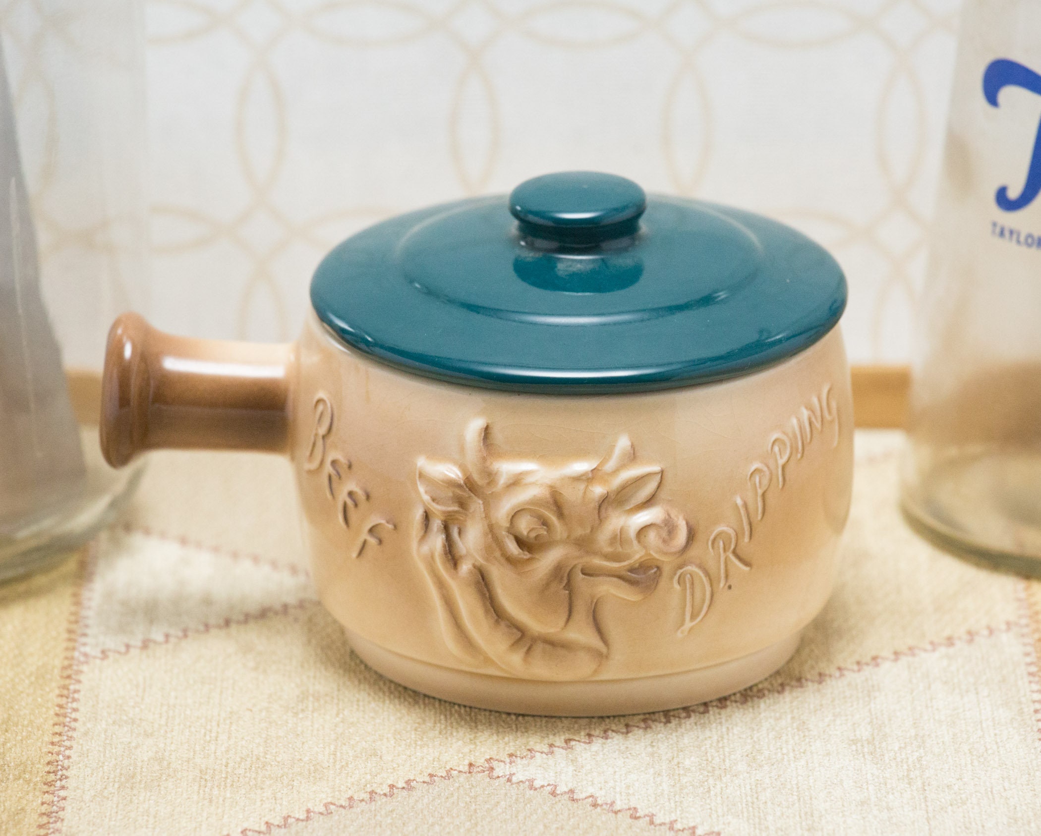 Rare Vintage Sylvac Beef Dripping Pot 4903 Super Kitsch - Etsy
