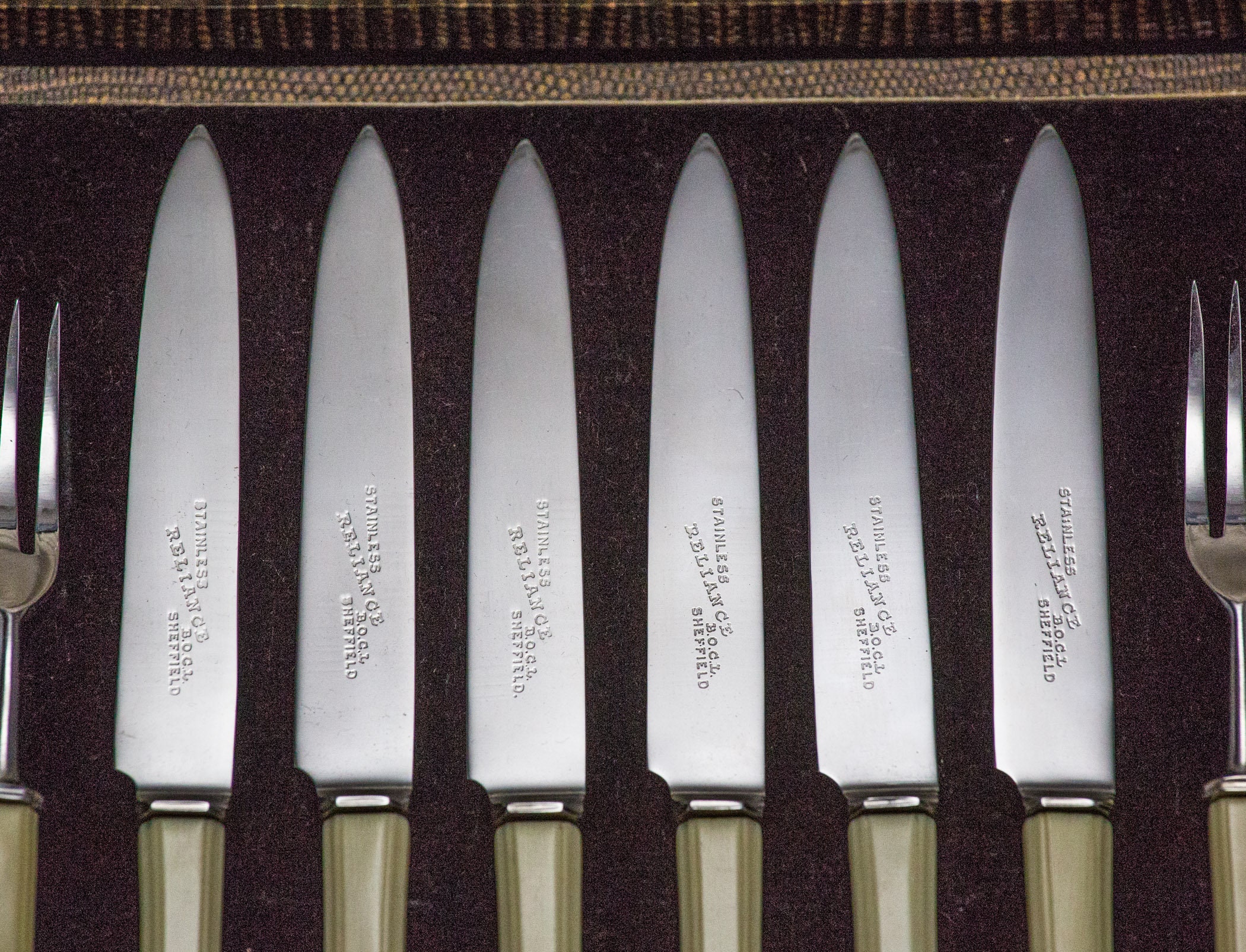 Vintage Art Deco Afternoon Tea Cutlery Utensil Set in Original - Etsy UK