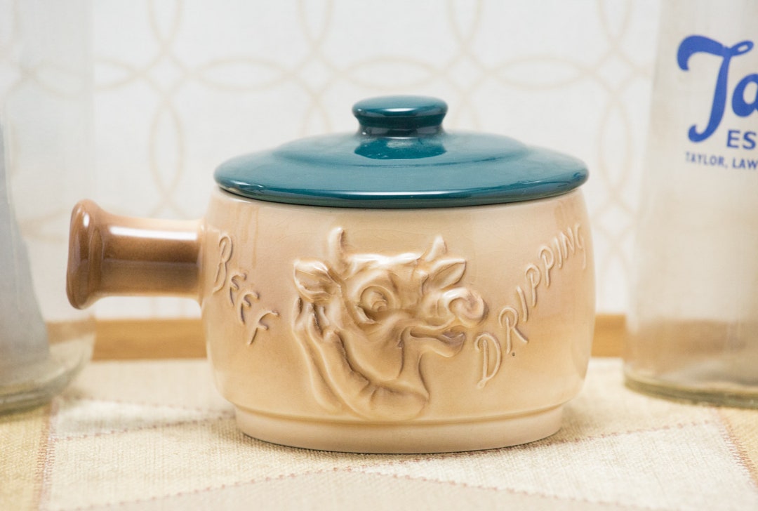 Rare Vintage Sylvac Beef Dripping Pot 4903, Super Kitsch Kitchenalia ...