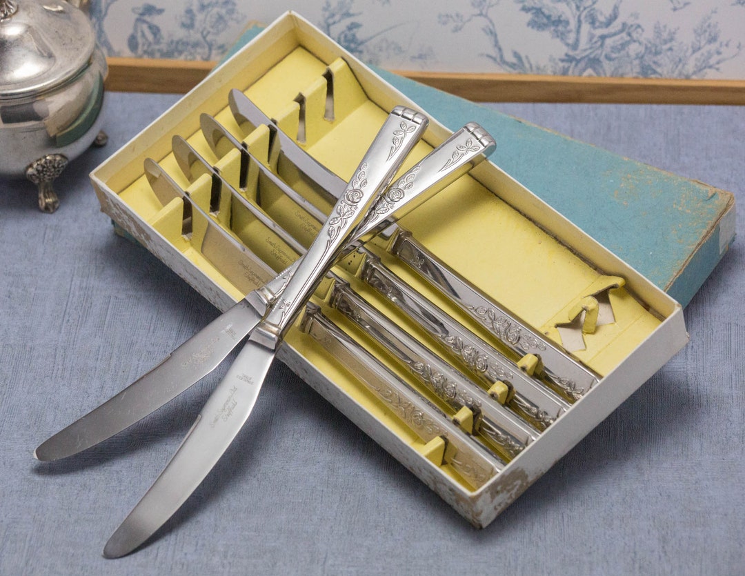 Vintage Table Cutlery Utensil Set in Original Box Smith - Etsy