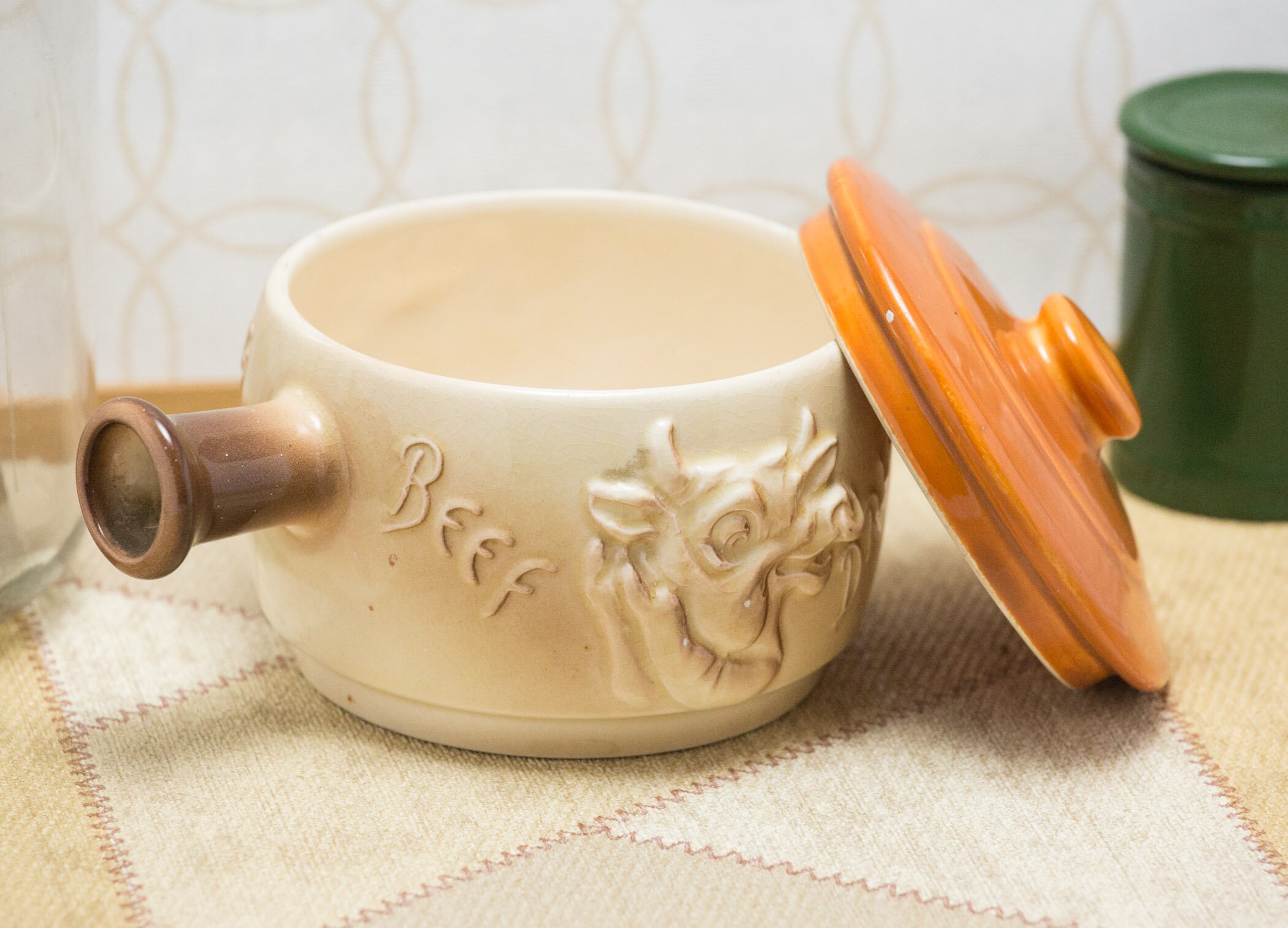 Rare Vintage Sylvac Beef Dripping Pot 4902 Super Kitsch - Etsy