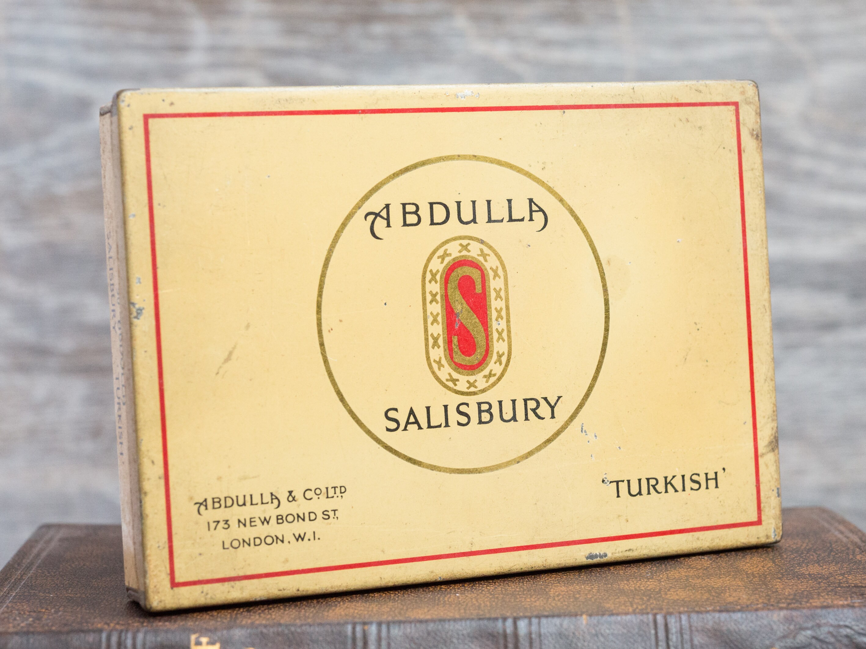 Vintage Abdulla Cigarette Tin in Lovely Condition, Circa 1940's 50's - Etsy