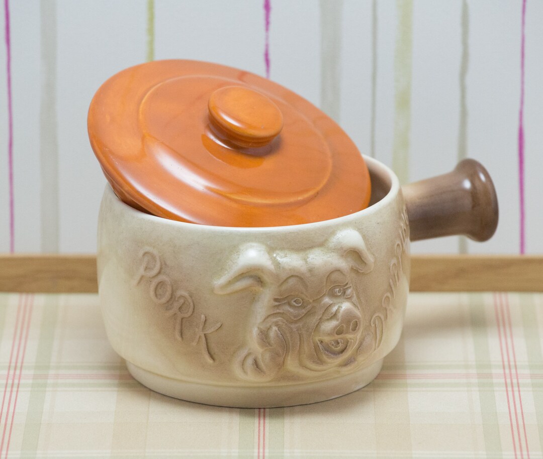 Rare Vintage Sylvac Pork Dripping Pot 4903, Super Kitsch Kitchenalia ...