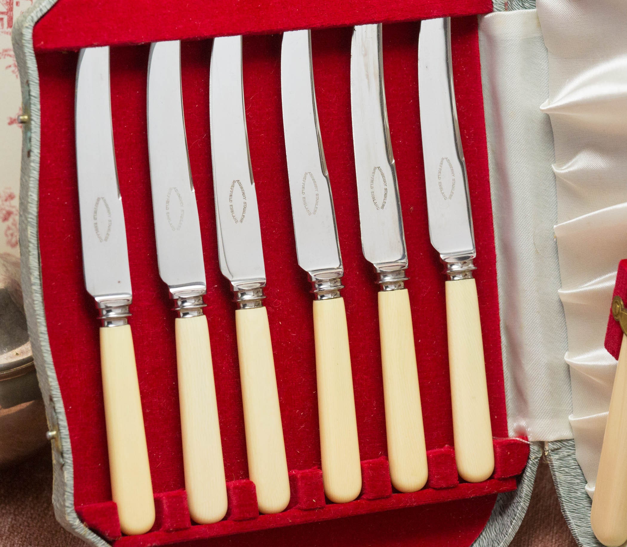 Vintage Cake or Afternoon Tea Utensil Set Asberry Stainless - Etsy