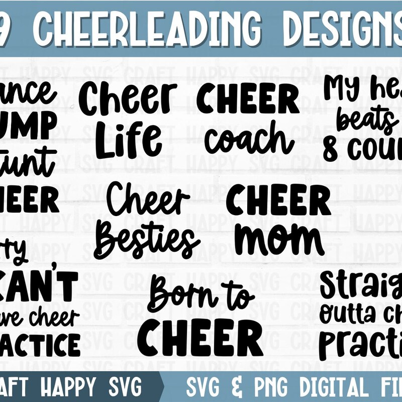Cheerleading Svg - Etsy