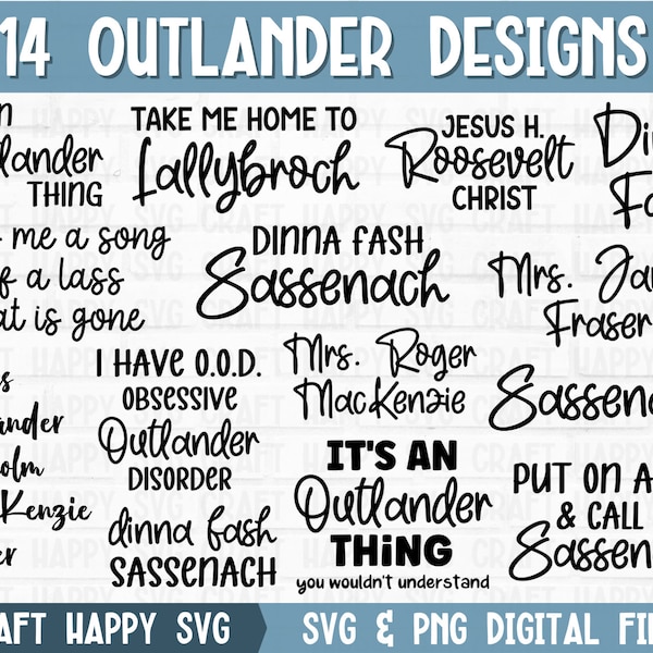 Outlander Series - Etsy