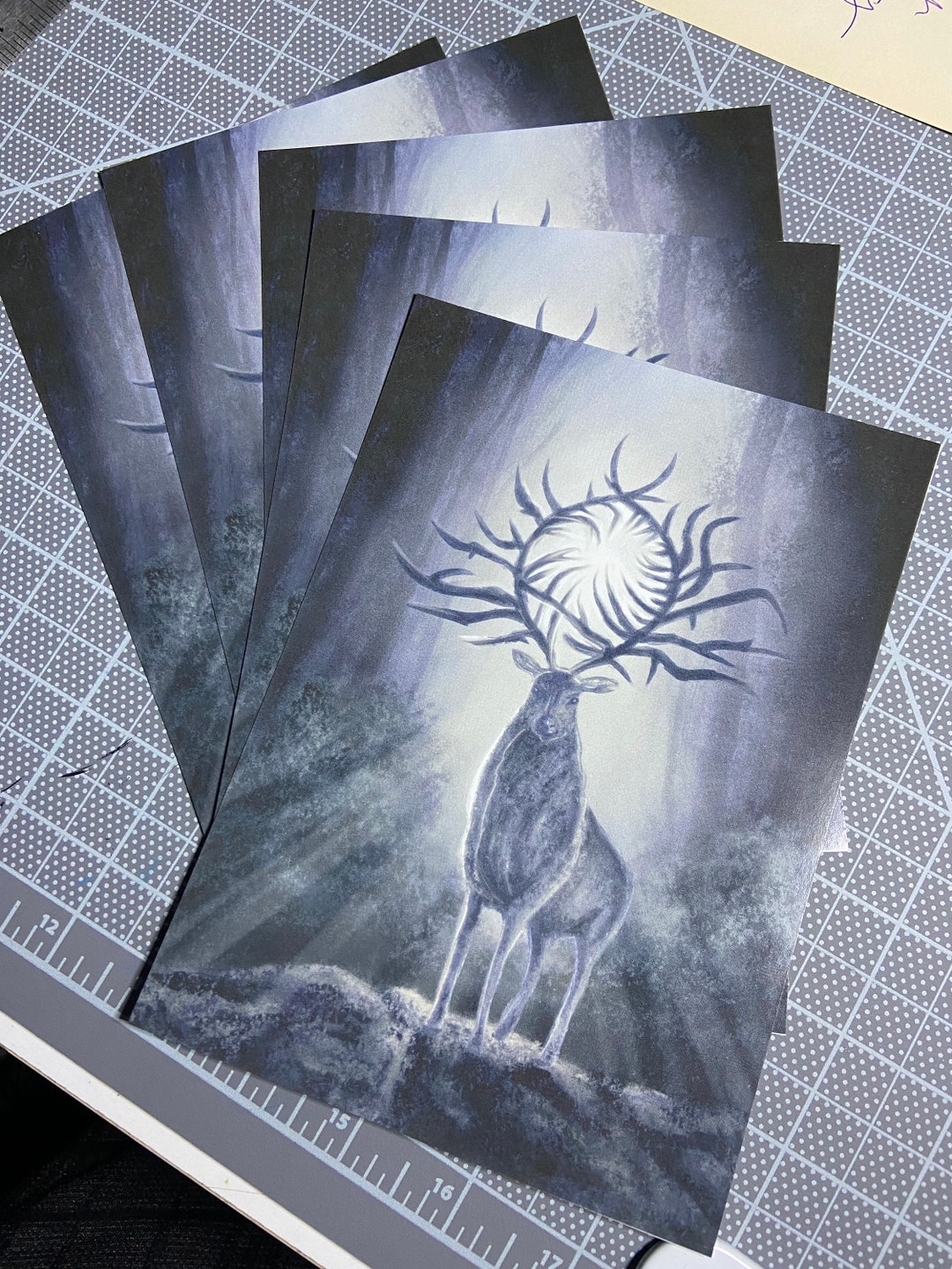 Morozova's Stag Art Print // Shadow and Bone // Fan Art - Etsy