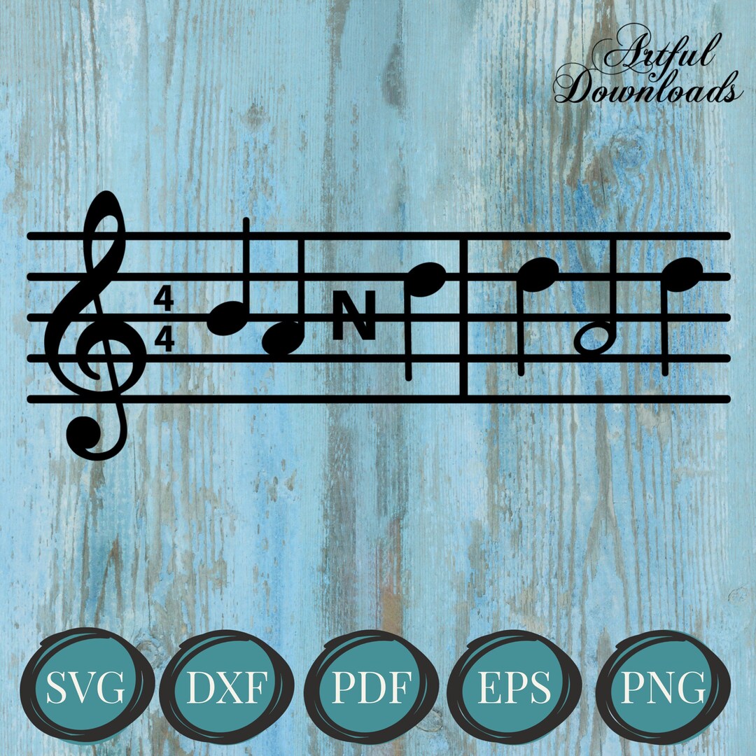 Band Dad SVG, Music Notes Cut File (digital Download) - Etsy