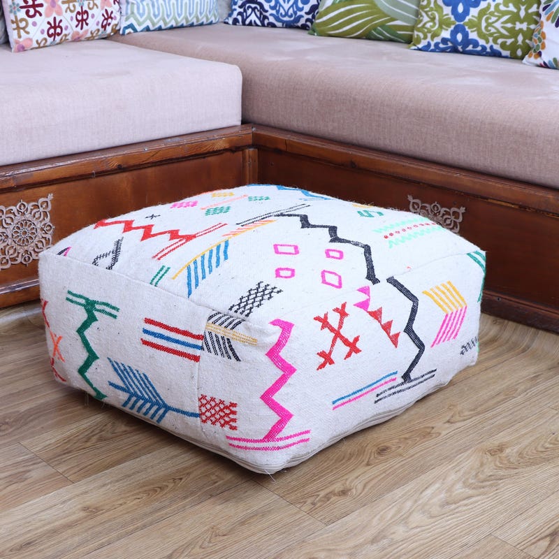 Pouf Cover - Etsy