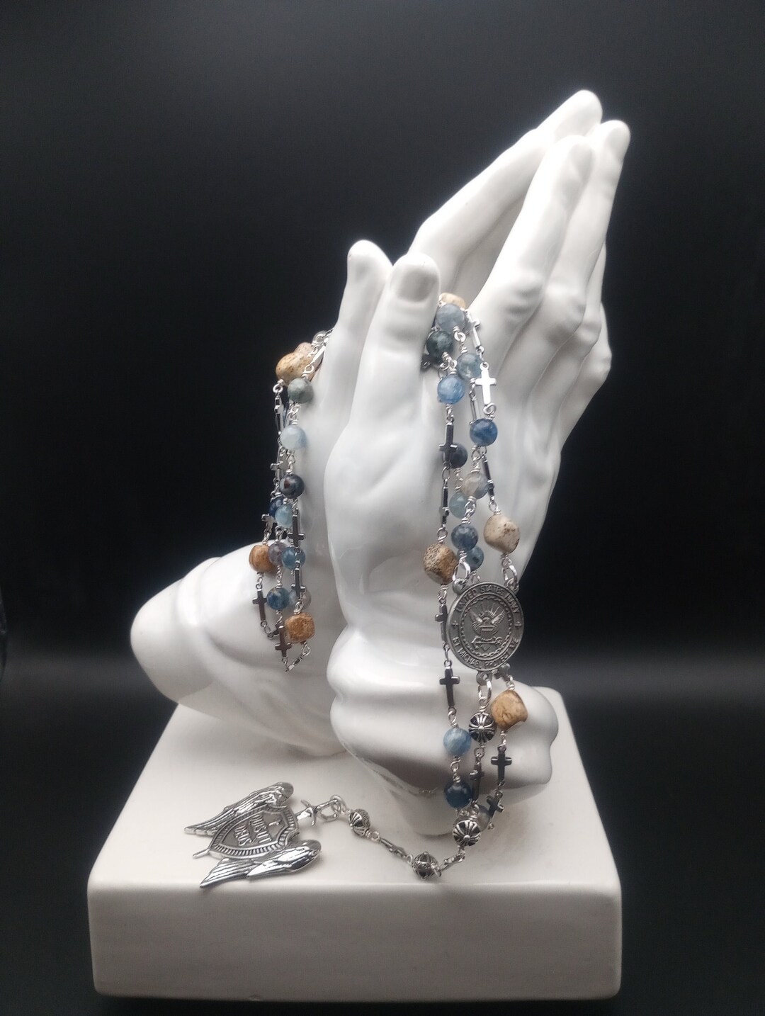 Saint Michael Archangel Chaplet,antique United States Navy St Michael ...