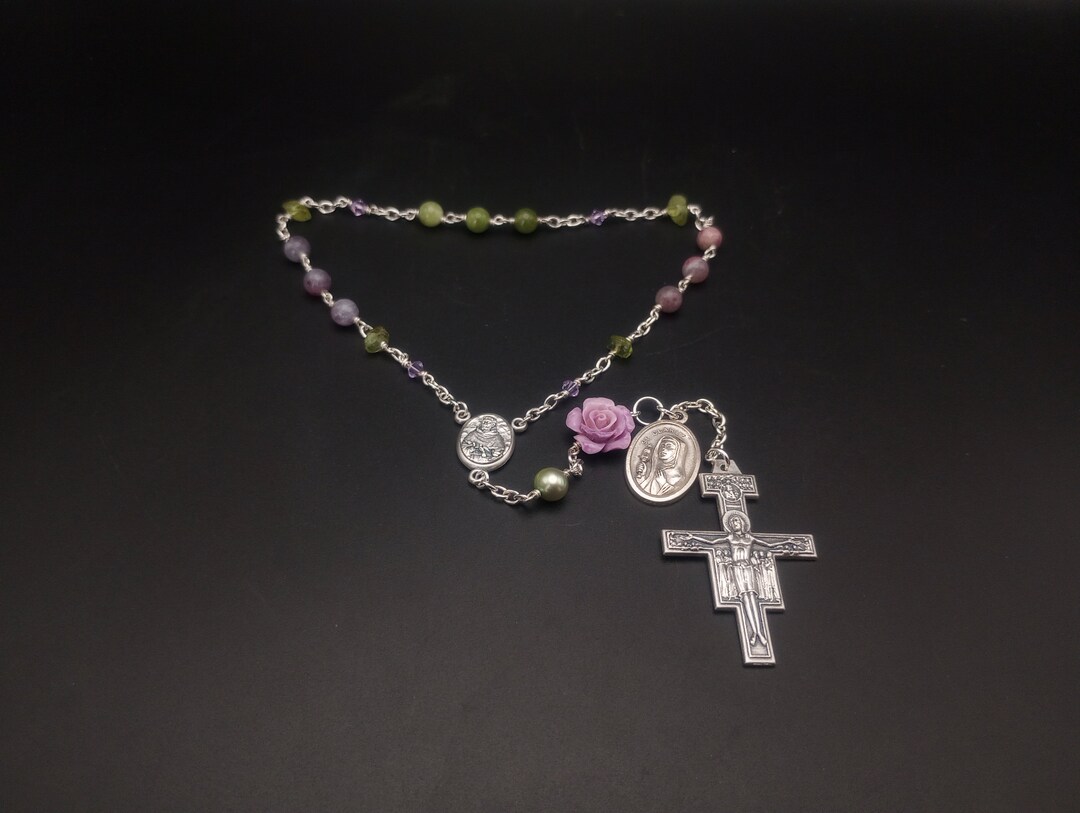 St Francis of Assisi Chaplet With St Clare, Saint Clare Chaplet, St ...