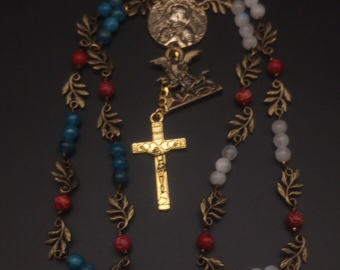 Chaplet of St Michael // Angelic Crown Chaplet // St Michael Chaplet ...