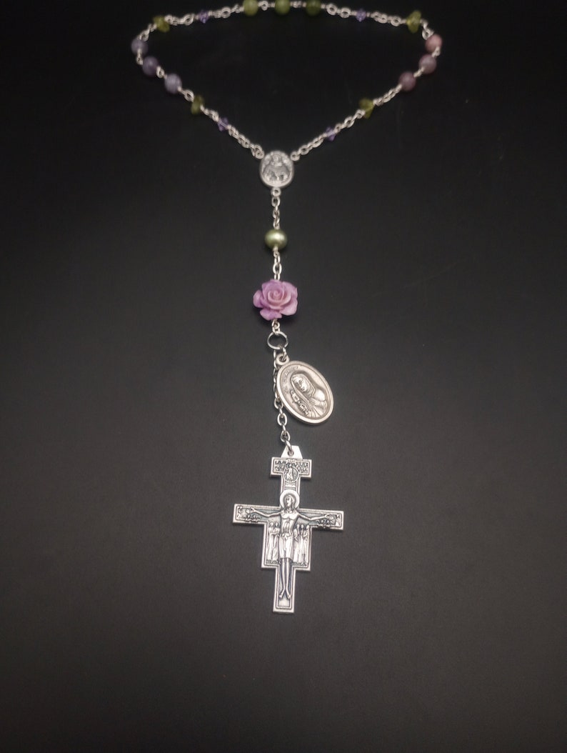 St Francis of Assisi Chaplet With St Clare, Saint Clare Chaplet, St ...
