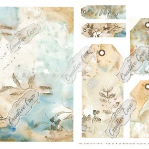 Rustic Blue Botanical Kit #2 - Etsy