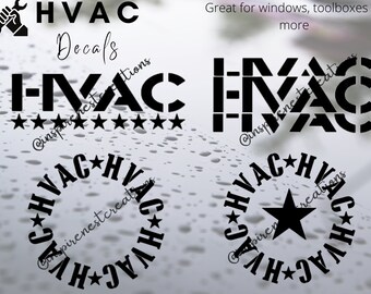 Hvac Decal | Etsy