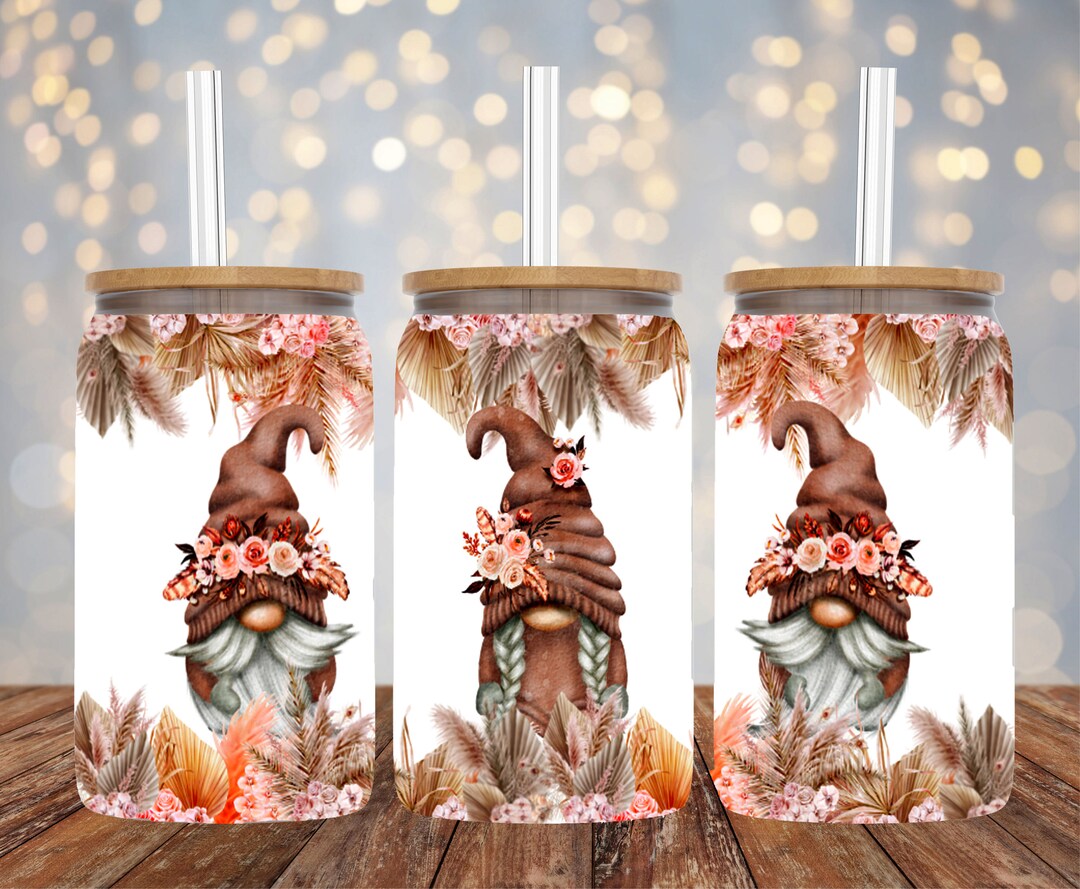 Boho Gnomes Libbey NOT DIGITAL Heattransfer Ready to - Etsy