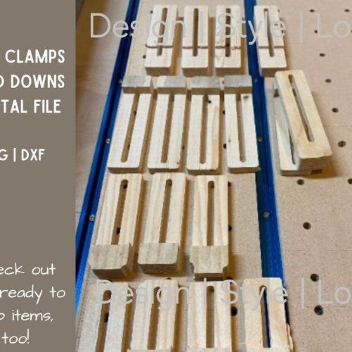 CNC Clamps Digital File. Hold Down Clamps. Oops Clamps. Router - Etsy
