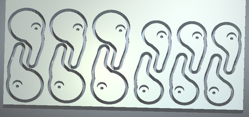 CNC Spoilboards / Wasteboard Cams and Clamps Digital SVG - Etsy