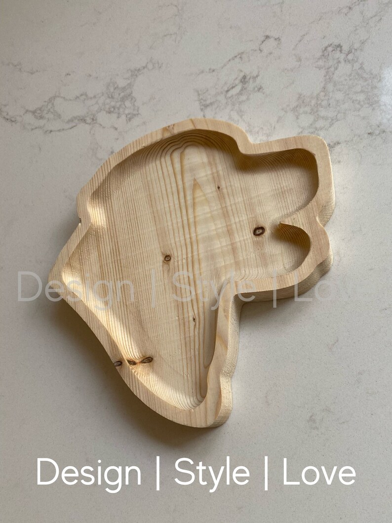 Dog Head Wooden Catch All Tray Digital File | SVG + DXF | Digital ...