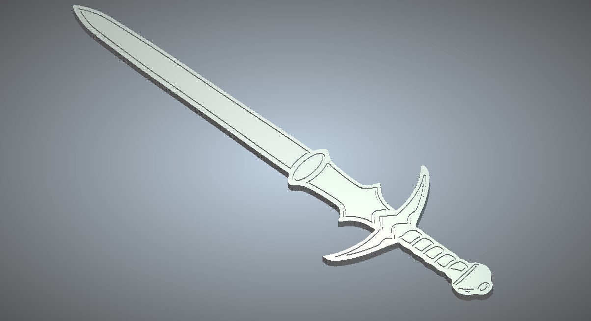 Sword | DXF SVG | Viking Sword, Wood Sword, Play Sword, Wooden Toy ...