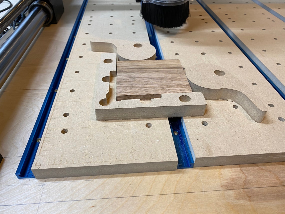 CNC Spoilboards / Wasteboard Cams and Clamps Digital SVG | Etsy Canada