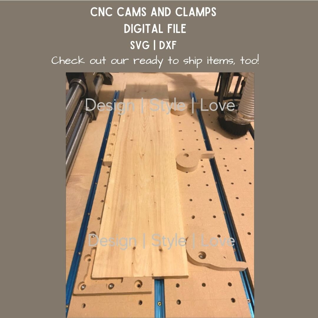 CNC Cam Clamps | Fits Any CNC With T-nuts - Etsy