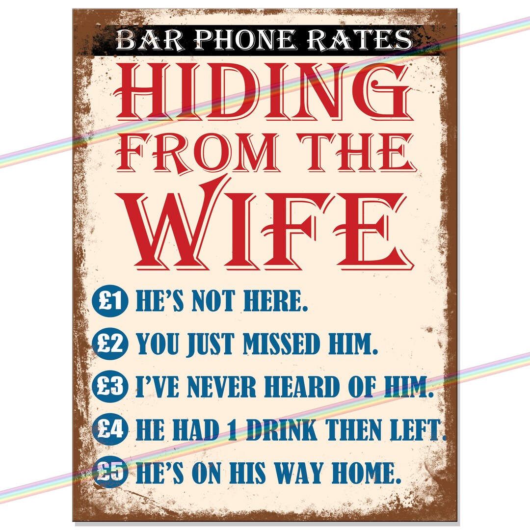 Various Humorous Alu Signs collection 1 - Etsy