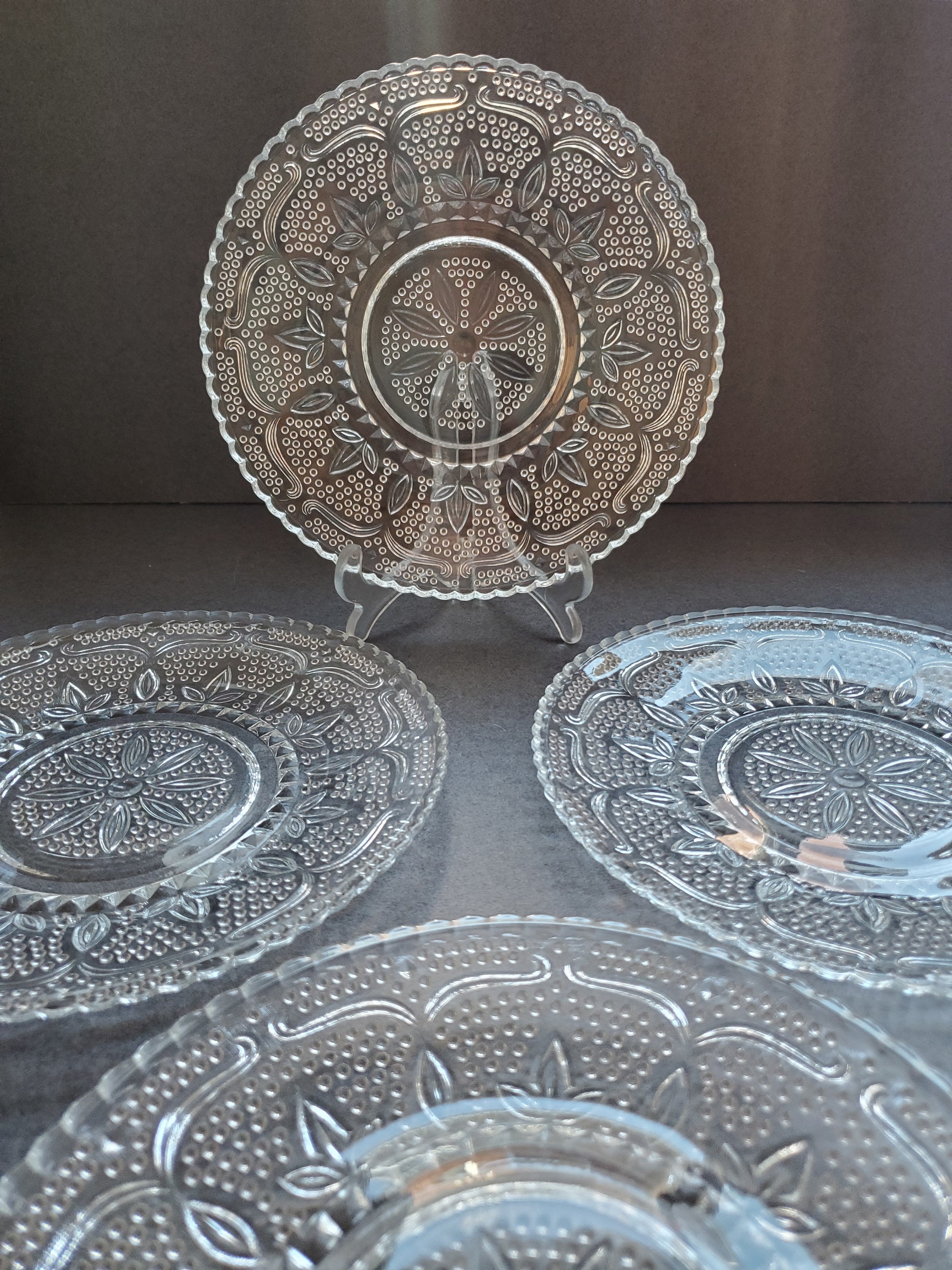 Federal Glass Heritage Pattern Place Setting - Etsy