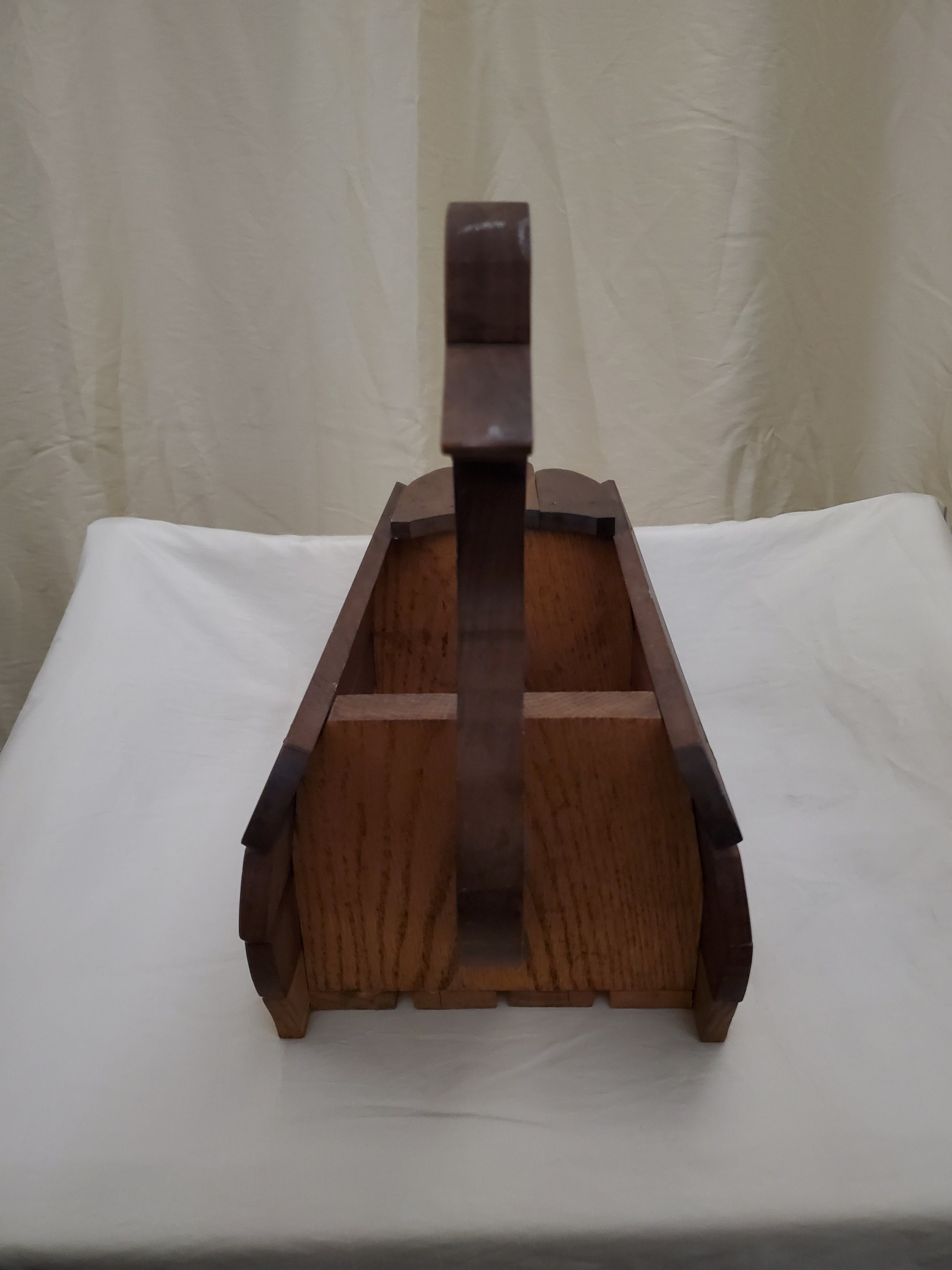 Vintage Wood Duck Planter - Etsy