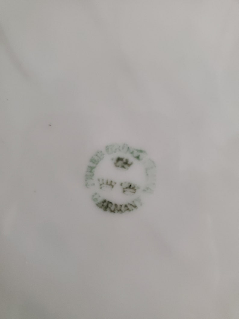 Three Crown China Plate - Etsy