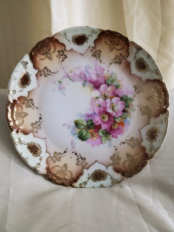 Three Crown China Plate - Etsy