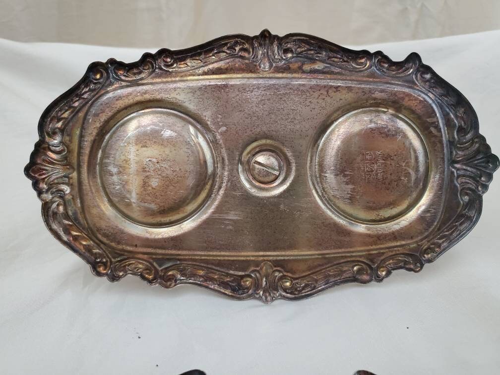 Vintage Sheridan Silverplate Jam and Jelly Jar Set W/ Spoons - Etsy