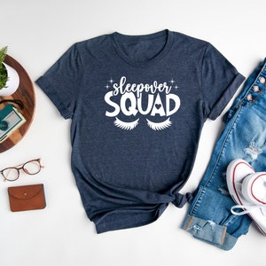 Sleepover Squad Shirts / Slumber Party Shirts / Girls Night Shirt ...