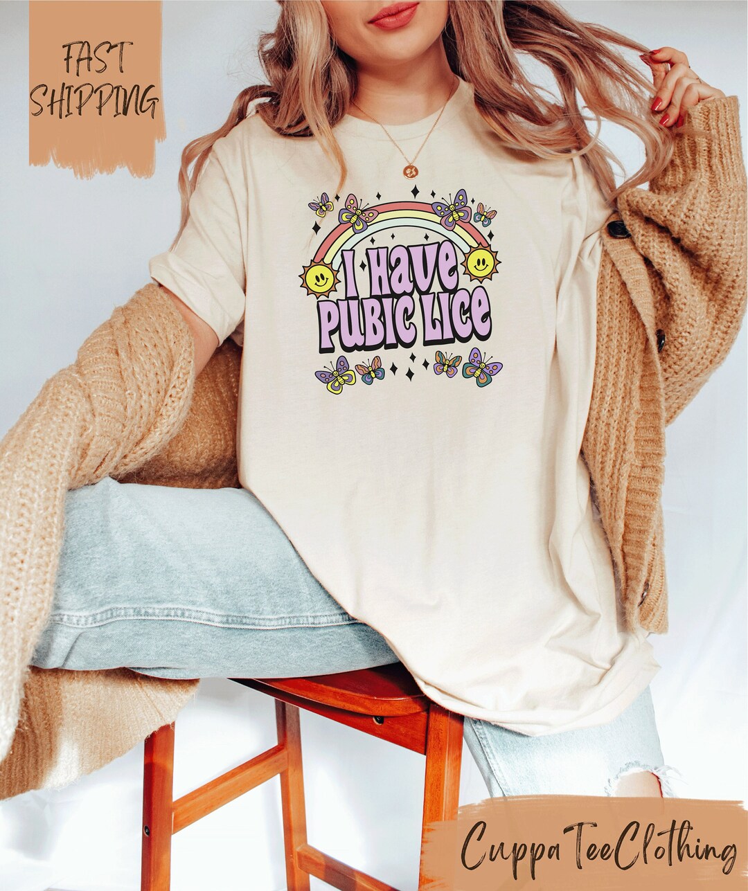 I Have A Pubic Lice Shirt / Funny Meme Shirt / Sarcastic Shirts ...