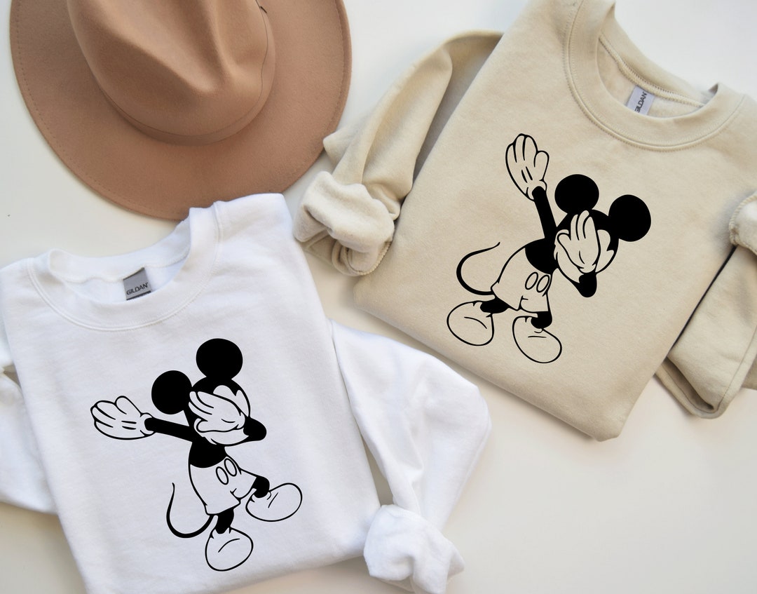 Dabbing Mickey Sweatshirt / Cool Mickey / Funny Mickey Mouse Sweater ...