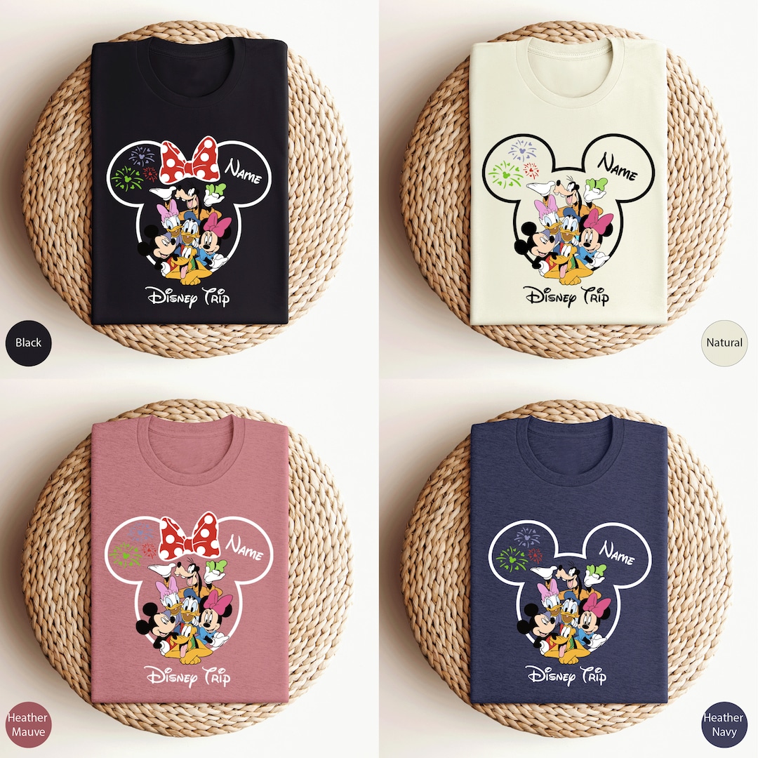 Custom Disney Trip Shirt / Personalized Disney Shirt / Mickey and ...