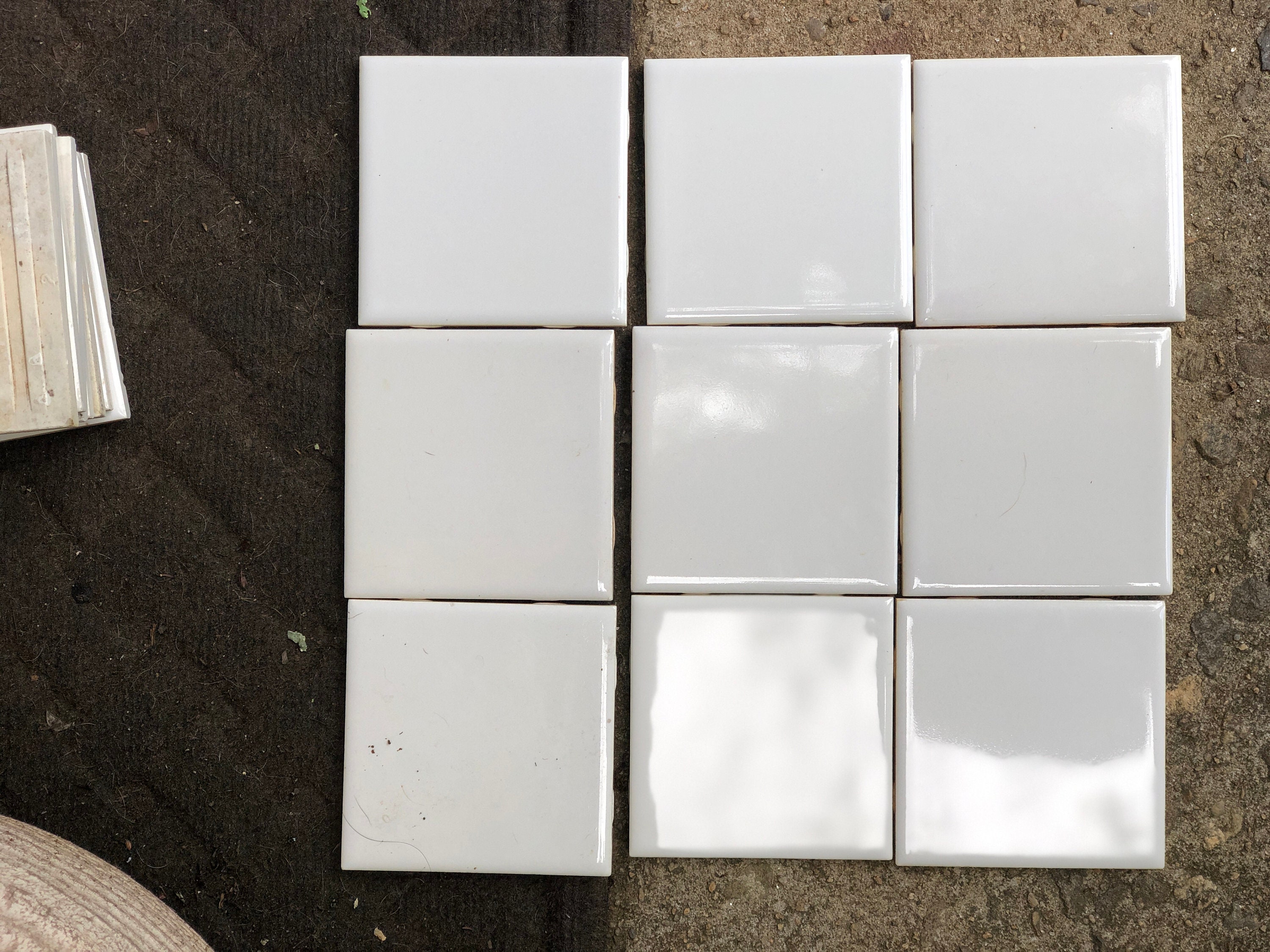 Vintage 'suntile' 4x4 Field Tile | Etsy