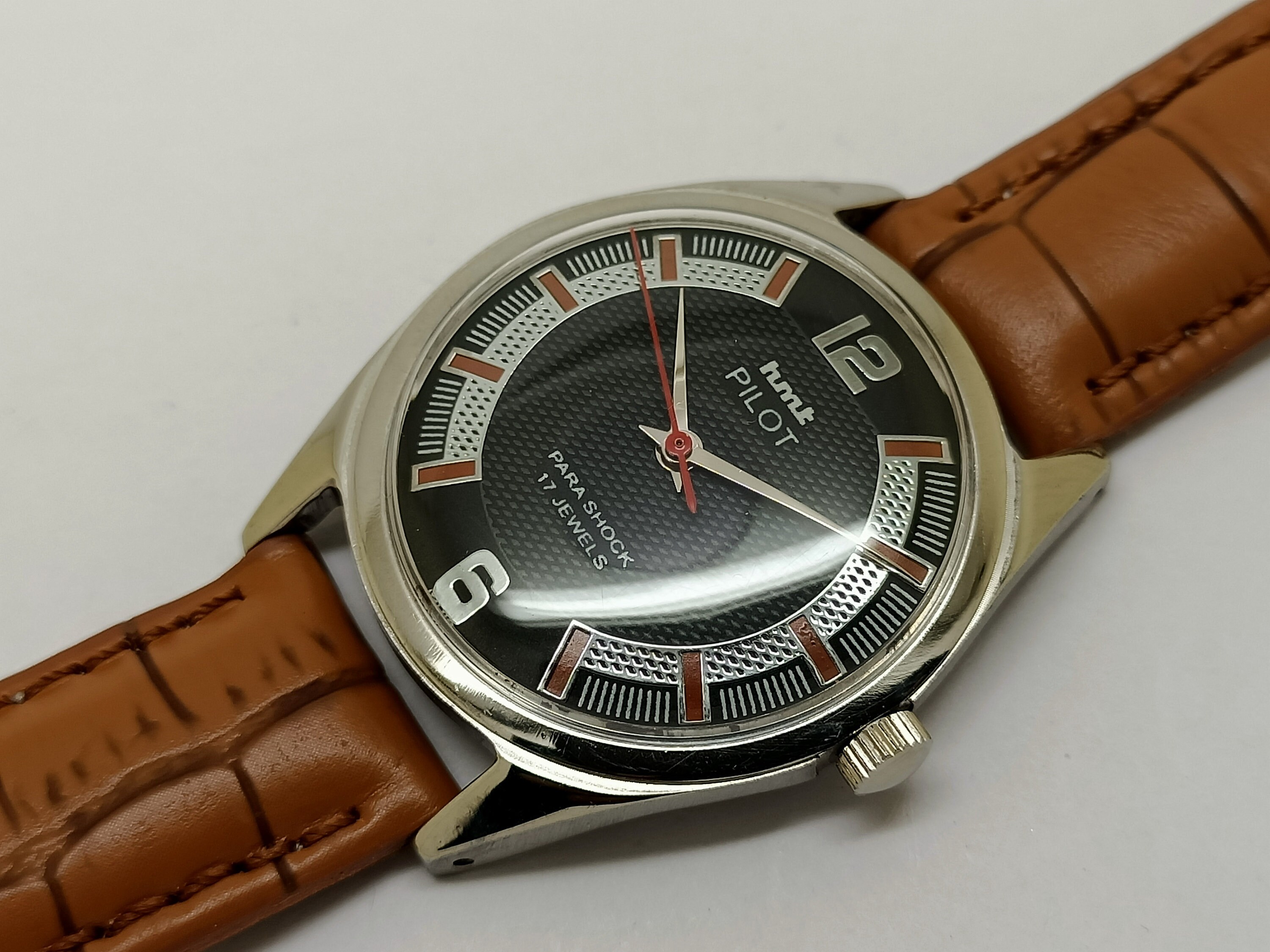 1980 Vinatage HMT Pilot Mechanical Hand Winding 17 Jewels Para - Etsy
