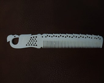 Buffalo Bone Comb - Etsy