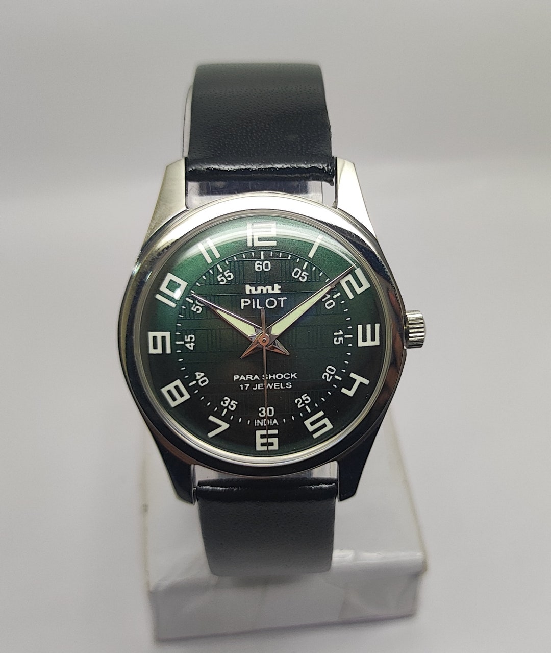 1980 Vintage HMT Pilot Mechanical Hand Winding 17 Jewels Para - Etsy