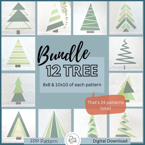 Fpp Christmas Tree Pattern - Etsy