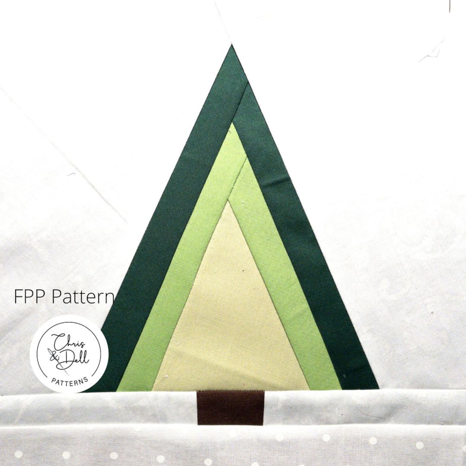 Linear Tree FPP Pattern FPP Pattern Paper Piecing FPP - Etsy