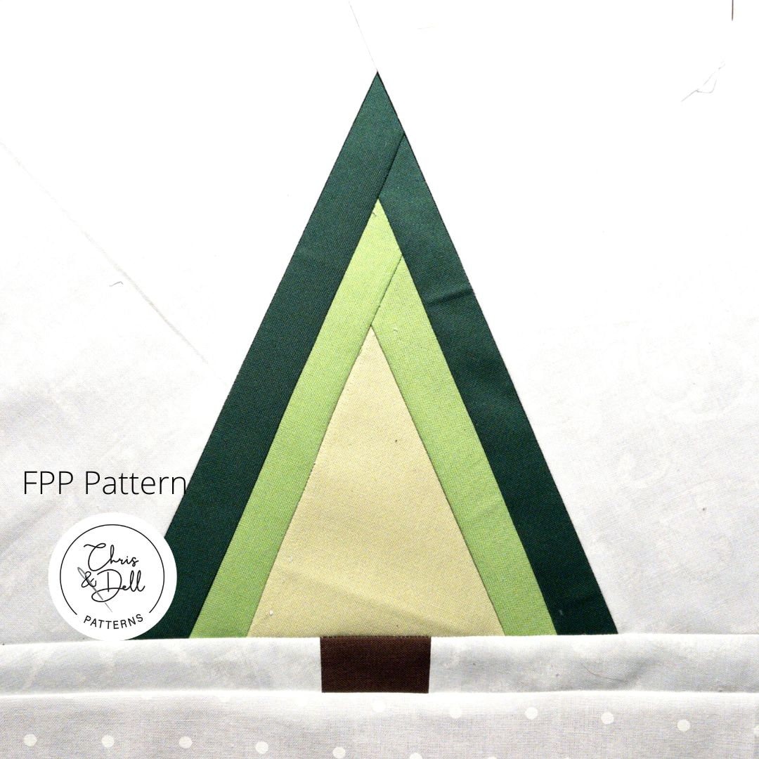 Linear Tree FPP Pattern FPP Pattern Paper Piecing FPP - Etsy