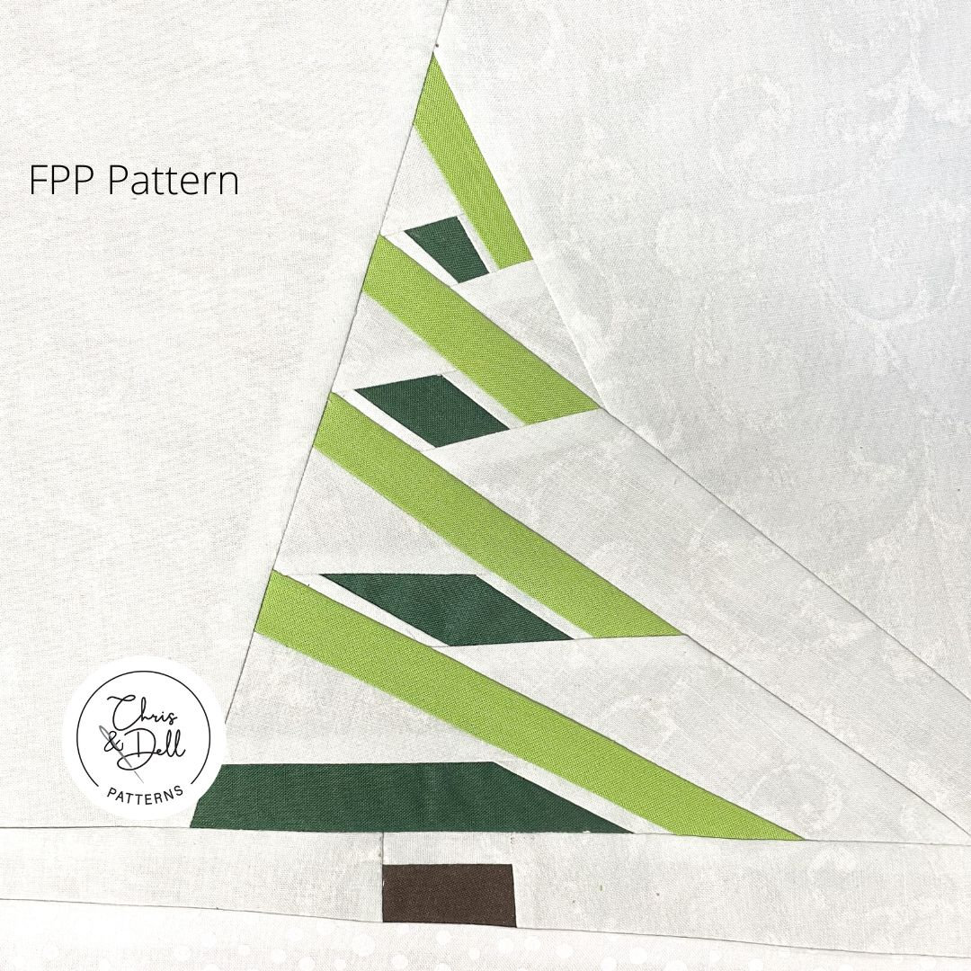 Geometric Tree FPP Pattern FPP Pattern Paper Piecing FPP - Etsy