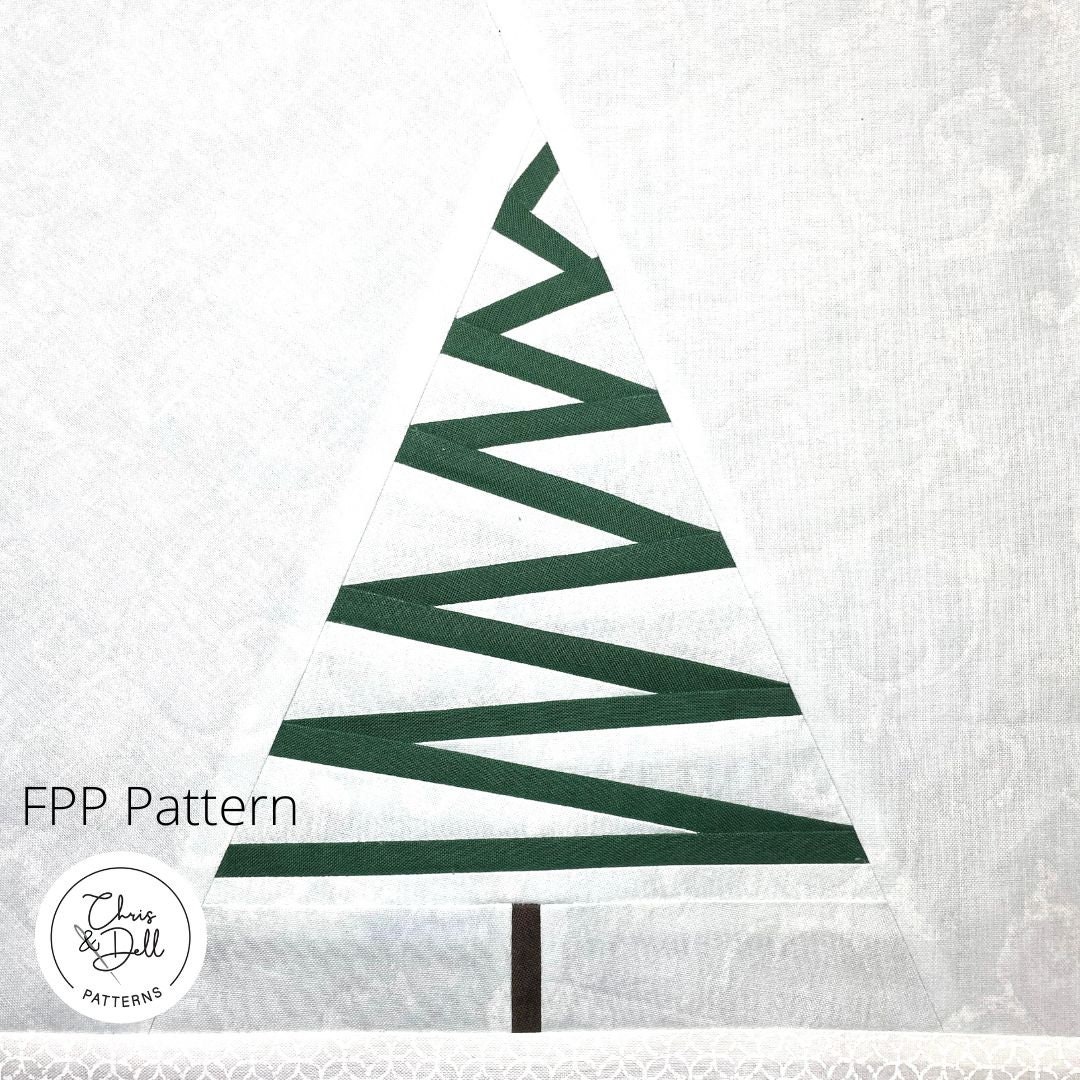 Zig Zag Pine FPP Pattern | FPP Pattern | Paper Piecing | FPP | Fpp ...