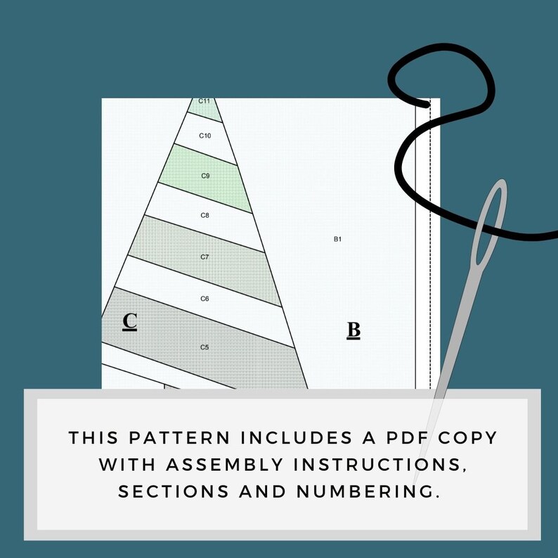 12 Tree Bundle 8x8 and 10x10 FPP Pattern FPP Pattern FPP - Etsy