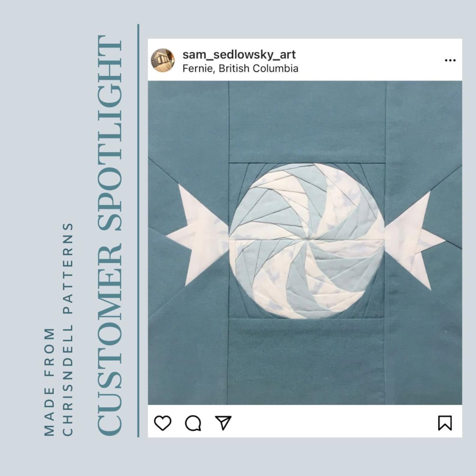 Peppermint FPP Pattern FPP Pattern Paper Piecing FPP - Etsy