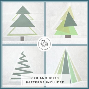 12 Tree Bundle 8x8 and 10x10 FPP Pattern | FPP Pattern | FPP | Fpp ...